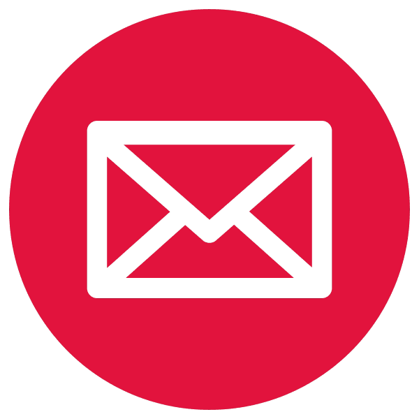 PNG ایمیل قرمز - Red Email Icon PNG – دانلود رایگان