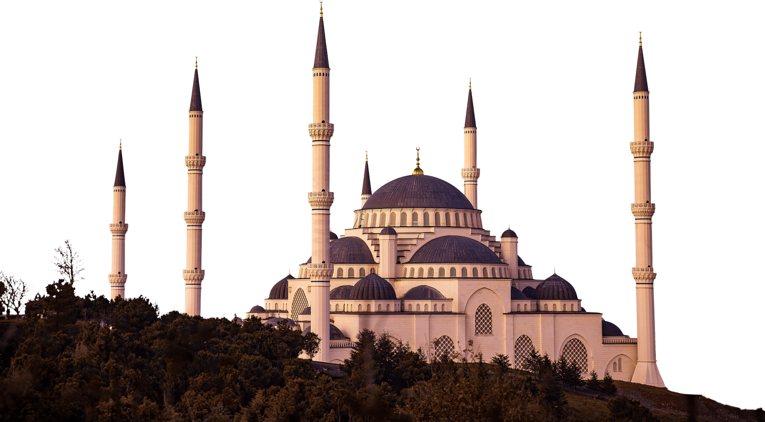 Beautiful Mosque PNG - Free Download